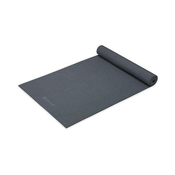 ヨガマット フィットネス 05-63625 Gaiam Yoga Mat Premium Solid Color Non Slip Exercise &amp; Fitness Mat for All Types of Yoga, Pila...