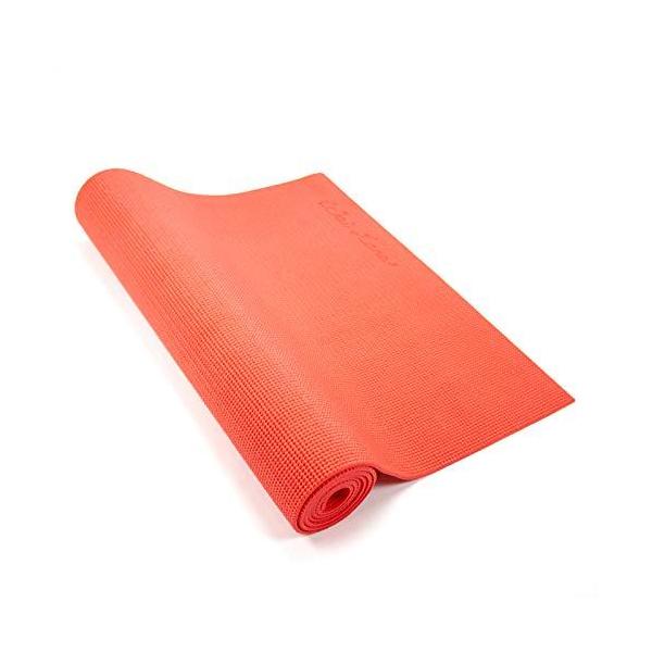 ヨガマット フィットネス 363 Wai Lana Yoga and Pilates Mat (Color: Coral)- 1/4 Inch Extra Thick Non-Slip Stylish, Latex-Free, Lightw...