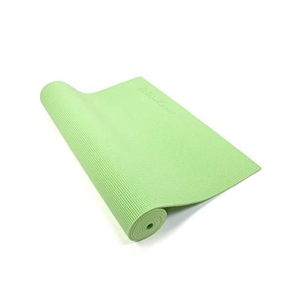 ヨガマット フィットネス 355 Wai Lana Yoga and Pilates Mat (Color: Mint)- 1/4 Inch Extra Thick Non-Slip Stylish, Latex-Free, Lightwe...