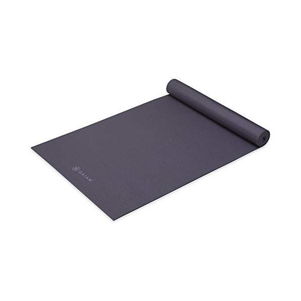 ヨガマット フィットネス 05-63622 Gaiam Yoga Mat Premium Solid Color Non Slip Exercise &amp; Fitness Mat for All Types of Yoga, Pila...