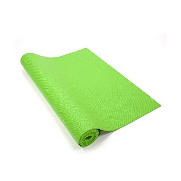 ヨガマット フィットネス 126 Yogi Mat by Wai Lana (Color: Lime Green) - 1/8 inch Thick, Non-slip, Stylish, Latex-Free, Lightweight, ...