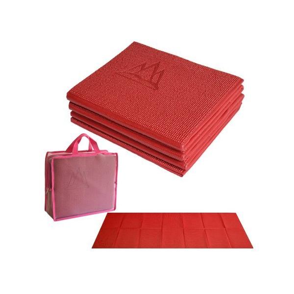 ヨガマット フィットネス YFM-ELUT-7427C Khataland YoFoMat-Ultra Thick Best Foldable Yoga Mat, Eco Friendly with Travel Bag, Extra Lo...