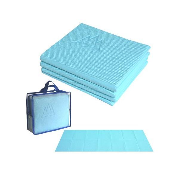 ヨガマット フィットネス YFM-ELUT-2985C Khataland YoFoMat-Ultra Thick Best Foldable Yoga Mat, Eco Friendly with Travel Bag, Extra Lo...