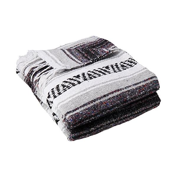 ヨガマット フィットネス A242MEXGRA24 YogaDirect Deluxe Mexican Yoga Blanket, Gray, 76-Inch x 57-Inch海外限定品を迅速輸入！5〜15営業日にて発送します。商品名（自...