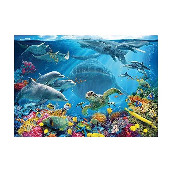 ジグソーパズル 海外製 アメリカ 16829 Ravensburger 'Life Underwater' Large Format Jigsaw Puzzle | 300 Unique Pieces | Softclick Technol...