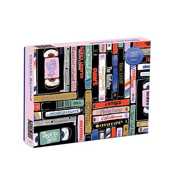 ジグソーパズル 海外製 アメリカ 65315 Galison Classic Rewind 1000 Piece Foil Puzzle, Multicolor海外限定品を迅速輸入！5〜15営業日にて発送します。型番：65315海外サイズ：...