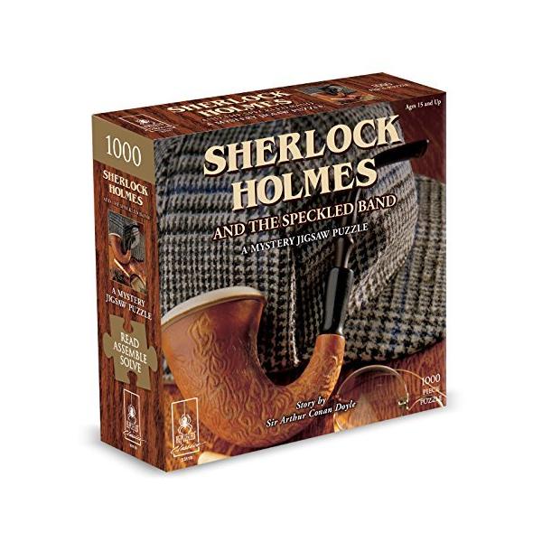 ジグソーパズル 海外製 アメリカ 33118 Bepuzzled Classic Mystery Jigsaw Puzzle - Sherlock Holmes, 1000海外限定品を迅速輸入！5〜15営業日にて発送します。型番：33118...