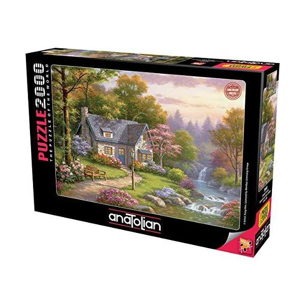 ジグソーパズル 海外製 アメリカ 3940 Anatolian Puzzle -Stonybrook Falls Cottage 2000 Piece Jigsaw Puzzle # 3940海外限定品を迅速輸入！5〜15営業日にて発送しま...