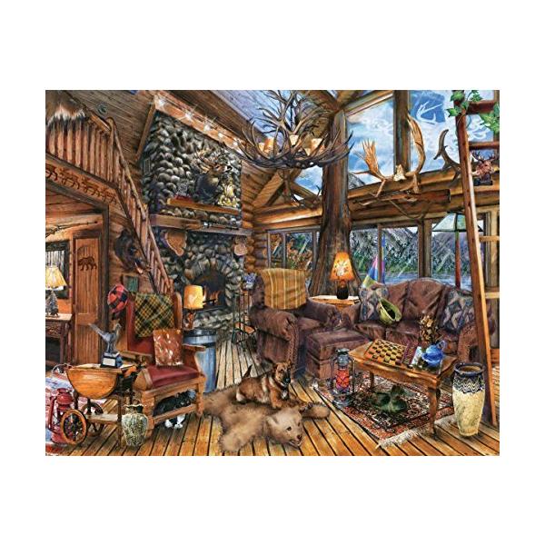 ジグソーパズル 海外製 アメリカ 33-10790 Springbok Puzzles - The Hunting Lodge - 1000 Piece Jigsaw Puzzle - Large 30 Inches by 24 Inche...