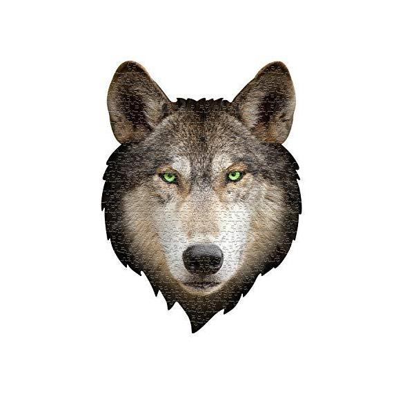 ジグソーパズル 海外製 アメリカ 3003-IAMWOLF Madd Capp Puzzles - I AM Wolf - 550 pieces - Animal Shaped Jigsaw Puzzle海外限定品を迅速輸入！5〜15営業日...