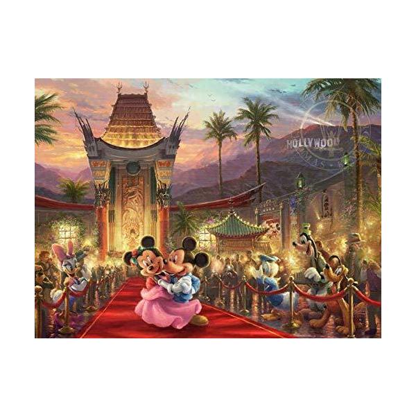 ジグソーパズル 海外製 アメリカ 2903-26 Ceaco - Thomas Kinkade - Disney Dreams Collection - Mickey and Minnie Hollywood - 750 Piece Jig...