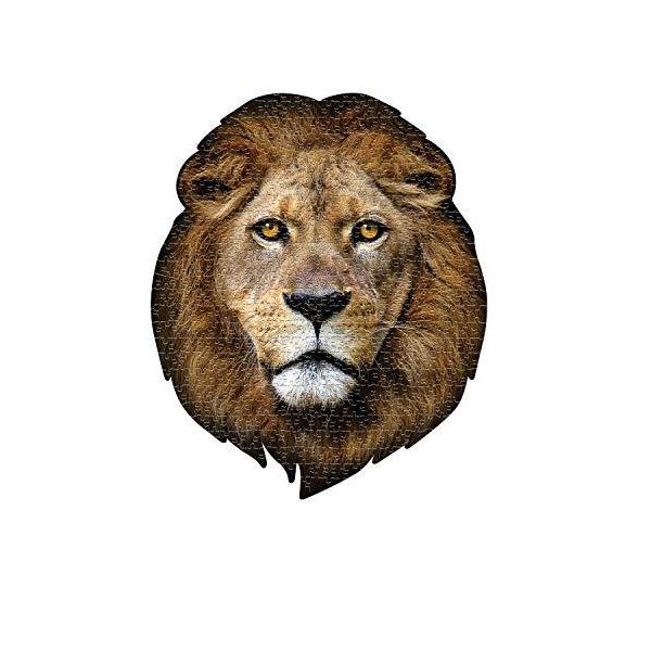 ジグソーパズル 海外製 アメリカ 3001-IAMLION Madd Capp Puzzles - I AM Lion - 550 pieces - Animal Shaped Jigsaw Puzzle海外限定品を迅速輸入！5〜15営業日...