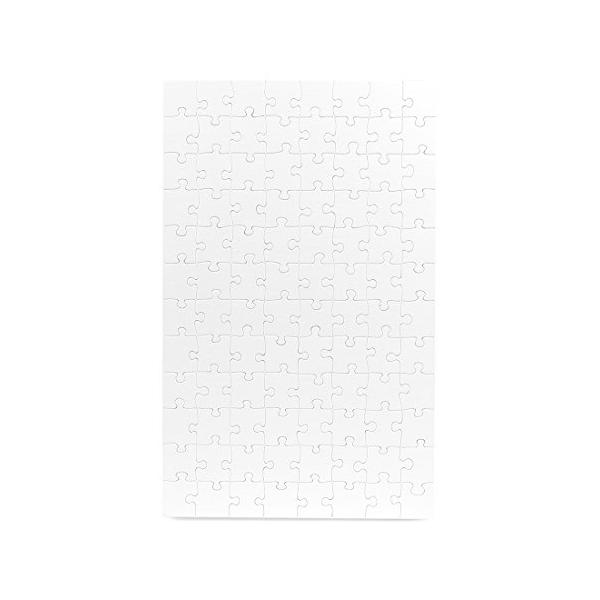 ジグソーパズル 海外製 アメリカ 96511 Hygloss 4 Blank Jigsaw Puzzles with Envelopes ? 10 x 16 Inch, 96 Pieces Each ? DYI party invites,...