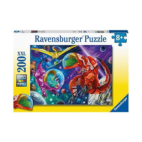 ジグソーパズル 海外製 200ピース XXL 宇宙恐竜 絵画・アート Ravensburgerジグソーパズル 海外製 アメリカ 12976 Ravensburger Space Dinosaurs 200 Piece Jigsaw Puzz...