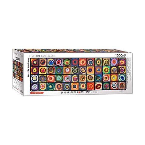 ジグソーパズル 海外製 アメリカ 6010-5443 EuroGraphics Color Squares Panoramic by Wassily Kandinsky 1000-Piece Puzzle (6010-5443)海外限定品を...