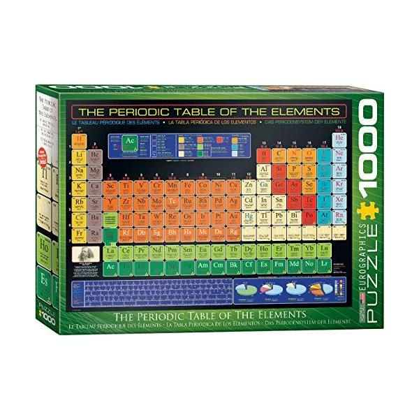 ジグソーパズル 海外製 アメリカ 6000-1001 EuroGraphics Periodic Table of Elements 1000 Piece Puzzle海外限定品を迅速輸入！5〜15営業日にて発送します。型番：6000-10...