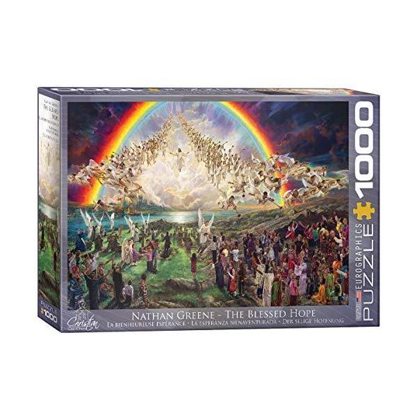 ジグソーパズル 海外製 アメリカ 6000-0361 EuroGraphics The Blessed Hope by Nathan Greene 1000-Piece Puzzle , Black海外限定品を迅速輸入！5〜15営業日にて発...