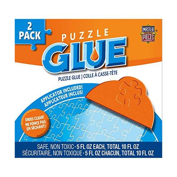 ジグソーパズル 海外製 アメリカ 81319 MasterPieces ? Puzzle Glue with Wide Plastic Spreader, Easy to Apply, Dries Quick and Clear, Prot...