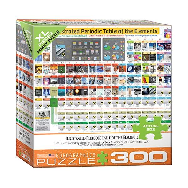 ジグソーパズル 海外製 アメリカ 83005370 EuroGraphics (EURHR) Illustrated Periodic Table of The Elements 300Piece Puzzle 300Piece Jigsa...
