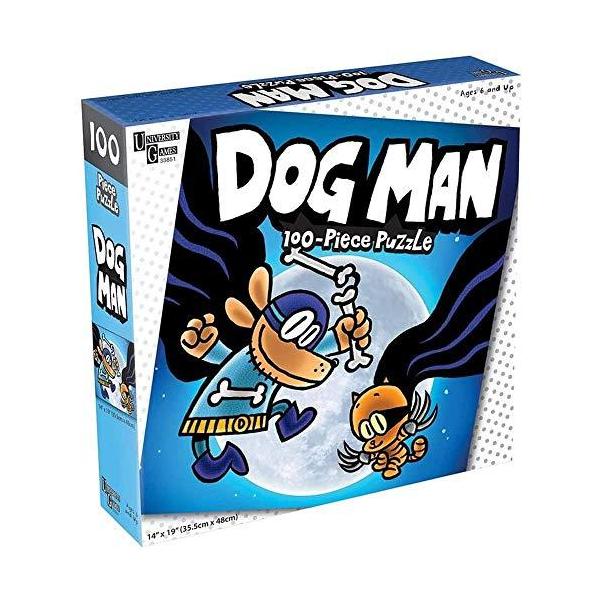 ジグソーパズル 海外製 アメリカ 33851 University Games, Dog Man and Cat Kid 100-piece Puzzle. 14 inch by 19 inch Puzzle of Dav Pilkey’s...