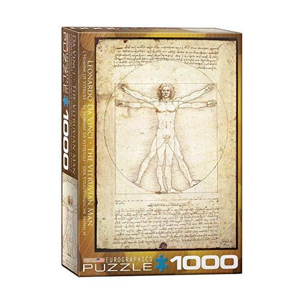 ジグソーパズル 海外製 アメリカ 6000-5098 EuroGraphics Vitruvian Man by Leonard Da Vinci 1000 Piece Puzzle海外限定品を迅速輸入！5〜15営業日にて発送します。型番：...