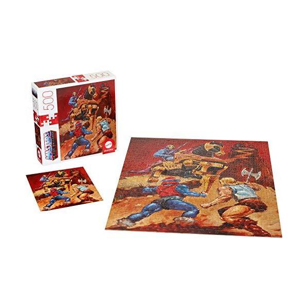 ジグソーパズル 海外製 アメリカ HBK75 Mattel Games Masters of the Universe Mattel Jigsaw Puzzle with 500 Interlocking Pieces &amp; Mini...