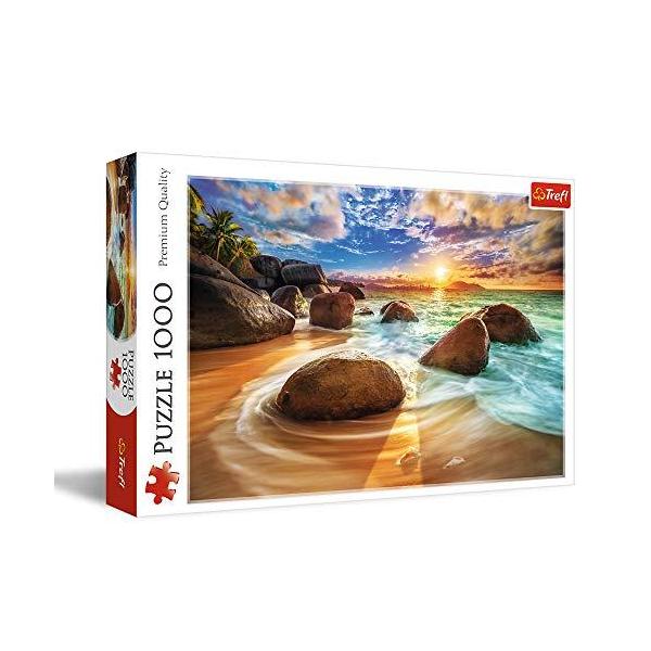 ジグソーパズル 海外製 アメリカ 10461 Trefl Samudra Beach, India 1000 Piece Jigsaw Puzzle Red 27"x19" Print, DIY Jigsaw, Creative Fun, ...