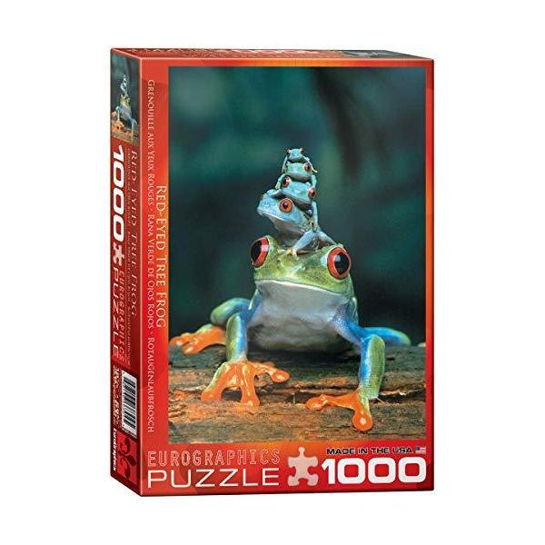 ジグソーパズル 海外製 アメリカ 6000-3004 EuroGraphics Red Eyed Tree Frog 1000 Piece Puzzle (6000-3004)海外限定品を迅速輸入！5〜15営業日にて発送します。型番：600...