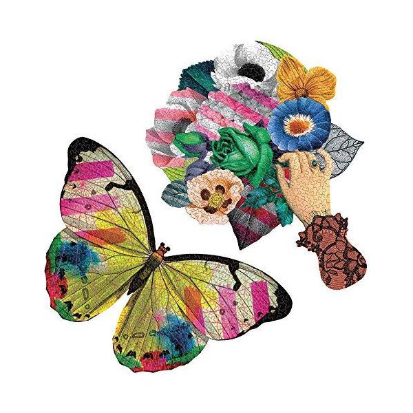 ジグソーパズル 海外製 アメリカ 0735364087 Galison Christian Lacroix Heritage Collection Frivolit?s Set of 2 Shaped Jigsaw Puzzle Set, ...