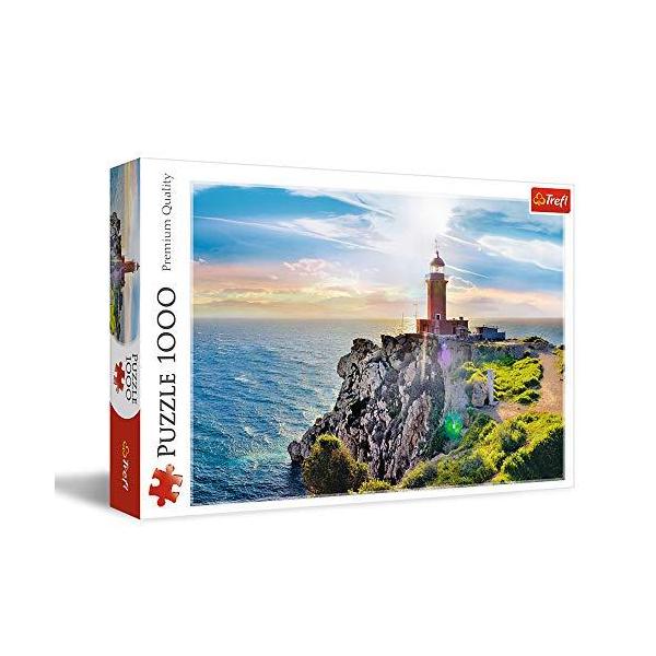 ジグソーパズル 海外製 アメリカ 10436 Trefl The Melagavi Lighthouse 1000 Piece Jigsaw Puzzle Red 27"x19" Print, DIY Puzzle, Creative Fu...
