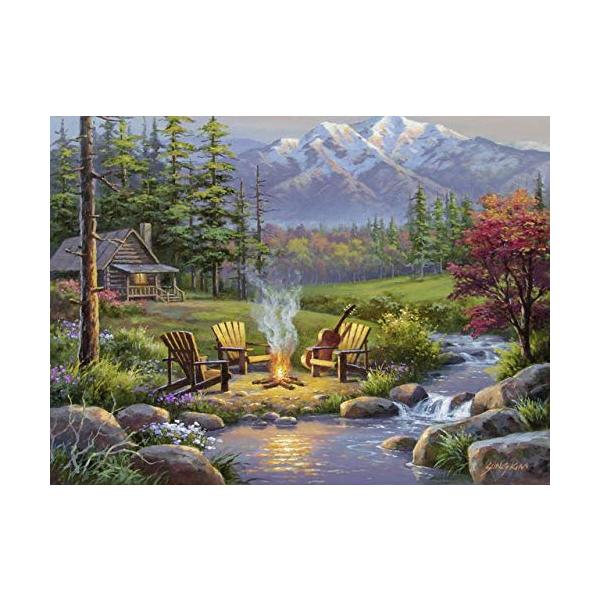 ジグソーパズル 海外製 アメリカ 82093 Ravensburger Riverside Livingroom Puzzle - Part of Great Outdoors Series | Unique 300 Piece Chall...