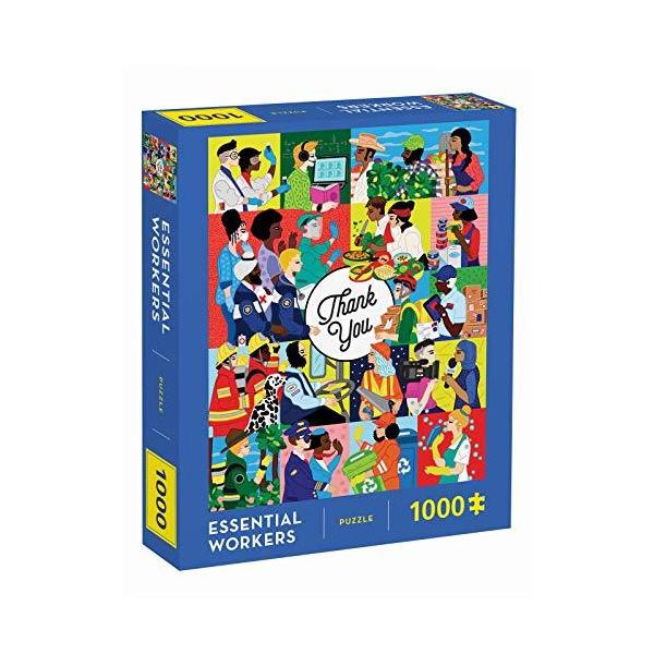 ジグソーパズル 海外製 アメリカ 9781797211596 Chronicle Books Essential Workers 1000-Piece Puzzle海外限定品を迅速輸入！5〜15営業日にて発送します。型番：978179721...