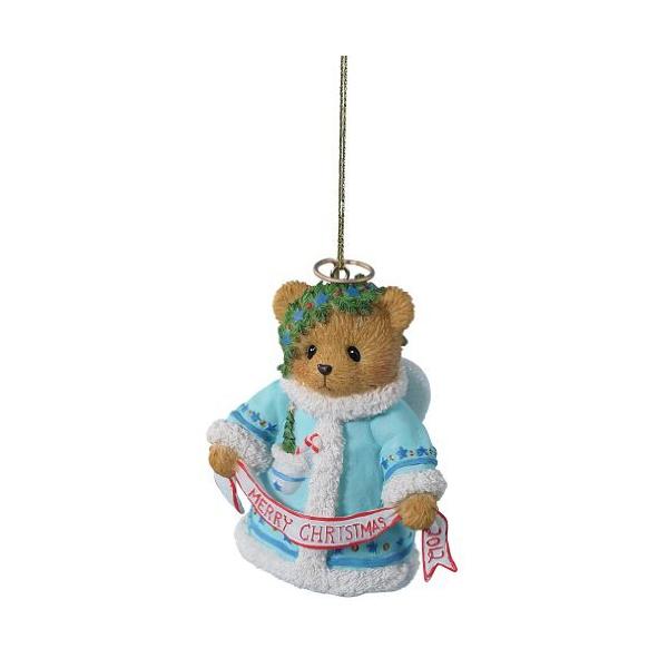 エネスコ Enesco 置物 インテリア 海外モデル アメリカ 輸入物 ジムショア Jim Shore  4023641 Enesco Cherished Teddies Collection 2012 Dated Merry Christ...