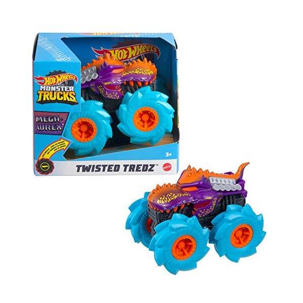 ホットウィール Hot Wheels モンスタートラック メガレックス TWISTED TREDZ ビークル ミニカーホットウィール マテル ミニカー ホットウイール GVK39 Hot Wheels Monster Trucks Twis...