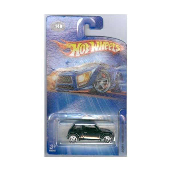 ホットウィール マテル ミニカー ホットウイール  Hot Wheels 2005-140 2001 Mini Cooper Black with White top 1:64 Scale海外限定品を迅速輸入！5〜15営業日にて発送します。...