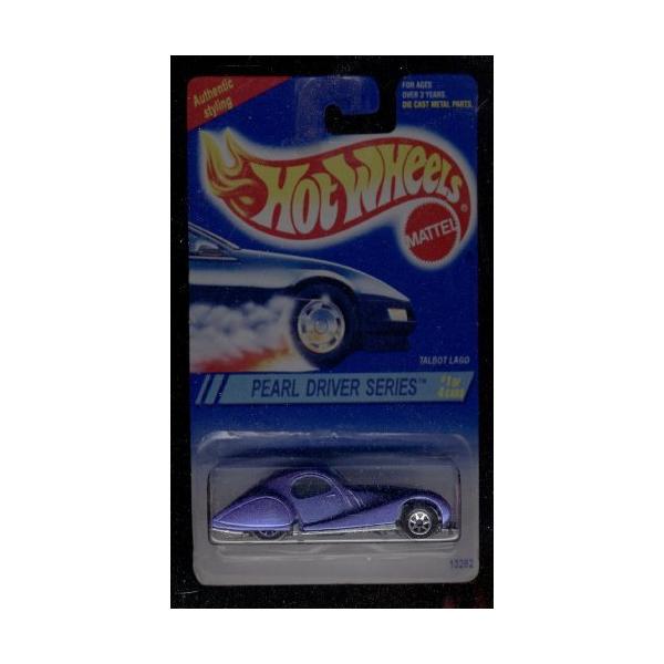 ホットウィール マテル ミニカー ホットウイール  Hot Wheels 1995-295 Talbot Lago Pearl Driver Series 1 of 4 Blue Card 1:64 Scale海外限定品を迅速輸入！5〜15...