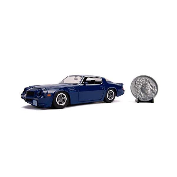 ジャダトイズ ミニカー ダイキャスト アメリカ 31110 Jada Toys Billy's Chevrolet Camaro Z28 Dark Blue with Collectible Coin Stranger Things (20...