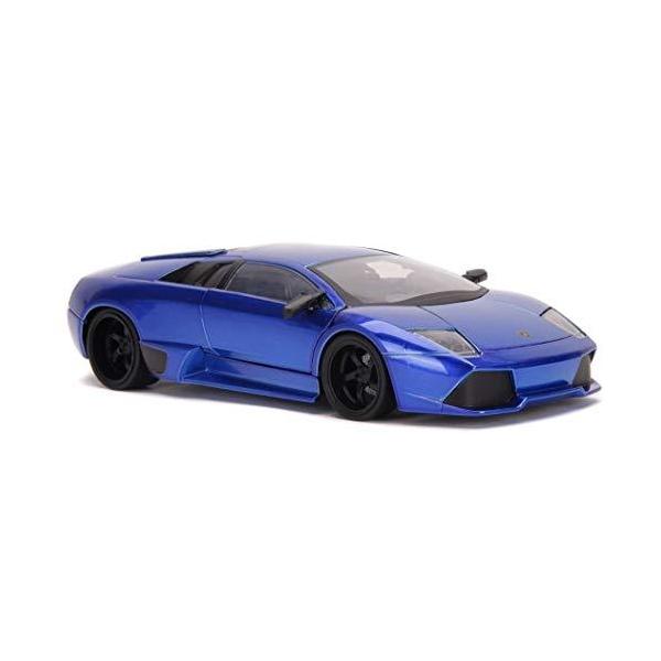 ジャダトイズ ミニカー ダイキャスト アメリカ 32279 Jada Toys Hyperspec 1:24 Lamborghini Murci?lago LP460 Die-cast Car Candy Blue, Toys for Ki...