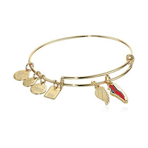 アレックスアンドアニ アメリカ アクセサリー ブランド かわいい おしゃれ  AS20EBUS04SG Alex and Ani Collaborations Expandable Bangle for Women, Team USA Tr...