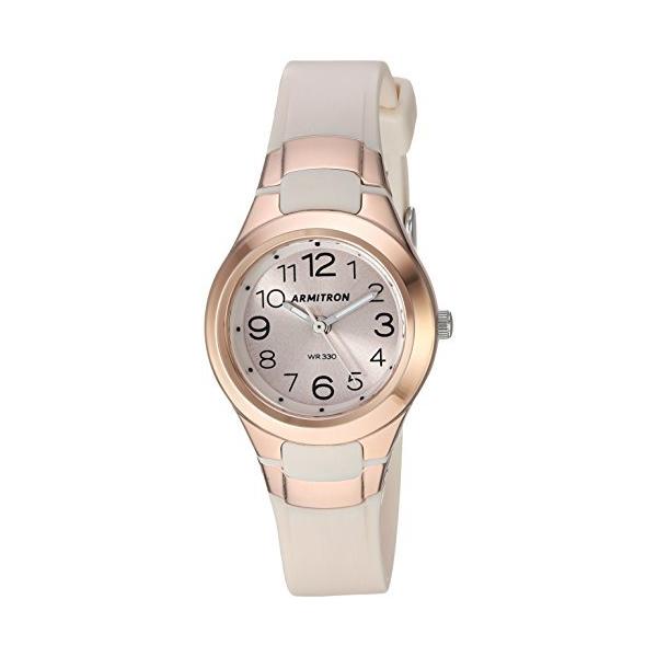 腕時計 アーミトロン レディース 25/6418PBH Armitron Sport Women's 25/6418PBH Easy To Read Rose Gold-Tone and Blush Pink Resin Strap Wat...