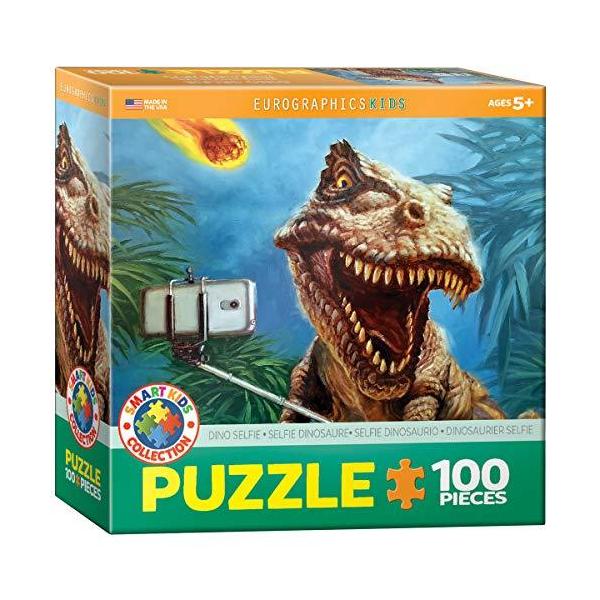 ジグソーパズル 海外製 アメリカ 6100-5555 EuroGraphics Dino Selfie by Lucia Heffernan 100-Piece Puzzle海外限定品を迅速輸入！5〜15営業日にて発送します。型番：6100...