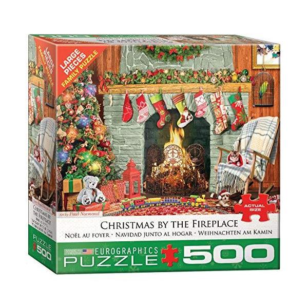 ジグソーパズル 海外製 アメリカ 8500-5502 Christmas by The Fireplace海外限定品を迅速輸入！5〜15営業日にて発送します。型番：8500-5502海外サイズ：500 Piece Puzzle関連：ジグソー...
