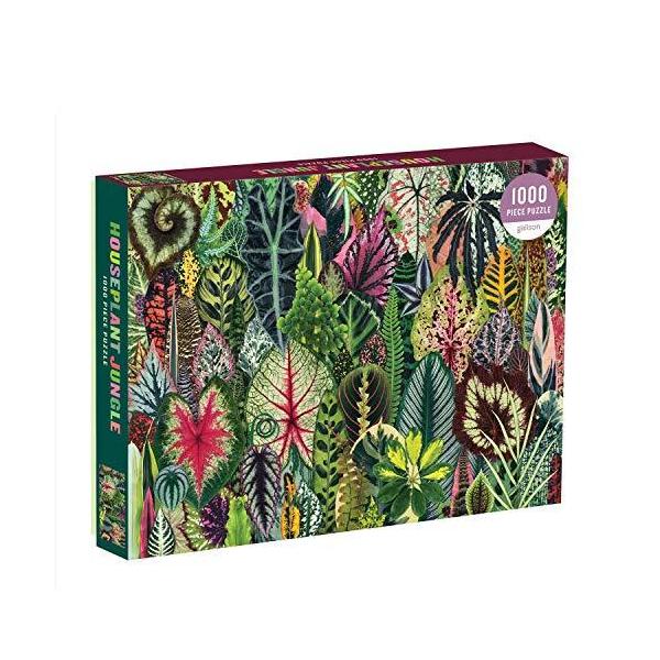 ジグソーパズル 海外製 アメリカ 9780735359611 Galison Houseplant Jungle 1000 Piece Jigsaw Puzzle for Adults ? Plant Jigsaw Puzzle with ...