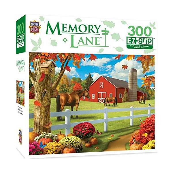 ジグソーパズル 海外製 アメリカ 31655 Masterpieces 300 Piece EZ Grip Jigsaw Puzzle - Rolling Pastures - 18"x24"海外限定品を迅速輸入！5〜15営業日にて発送しま...