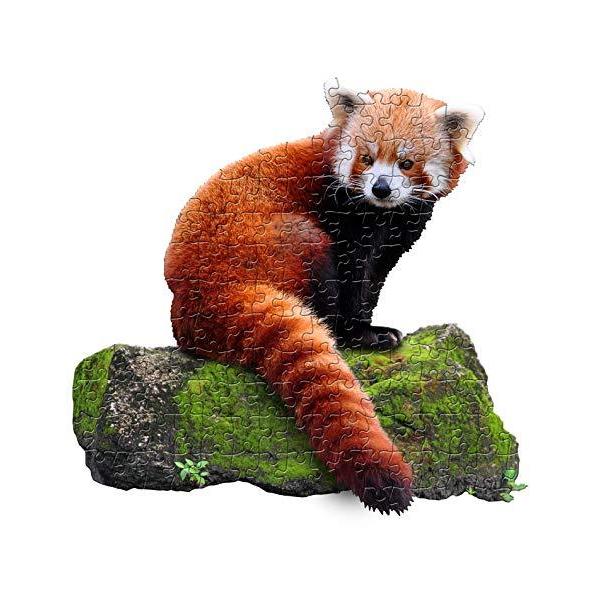 ジグソーパズル 海外製 アメリカ 4005-IAMLRedPanda Madd Capp Puzzles Jr. - I AM Lil’ Red Panda - 100 Pieces - Animal Shaped Jigsaw Puzzl...