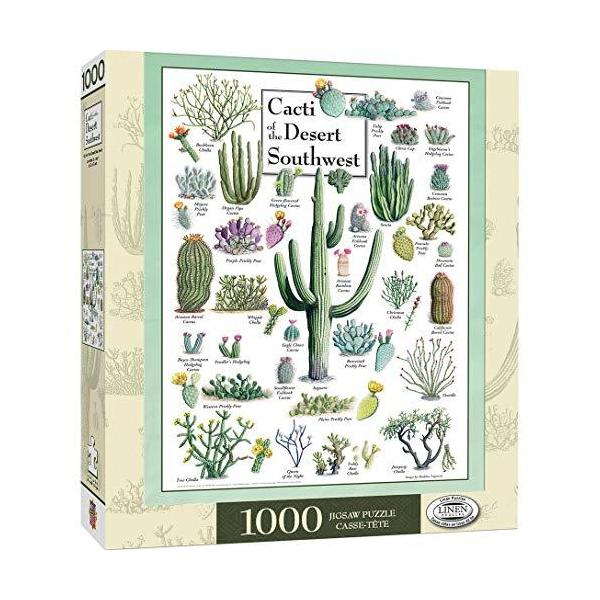 ジグソーパズル 海外製 アメリカ 71972 MasterPieces 1000 Piece Jigsaw Puzzle for Adults, Family, Or Kids - Cacti of The Desert Southwest...
