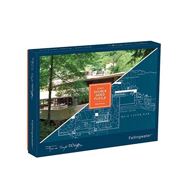 ジグソーパズル 海外製 アメリカ 9780735349605 Galison Frank Lloyd Wright Fallingwater 2 Sided 500 Piece Puzzle海外限定品を迅速輸入！5〜15営業日にて発送します...