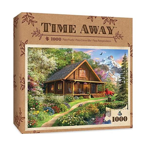 ジグソーパズル 海外製 アメリカ 71750 Masterpieces 1000 Piece Jigsaw Puzzle For Adults, Family, Or Kids - Mountain Retreat - 19.25"x26....