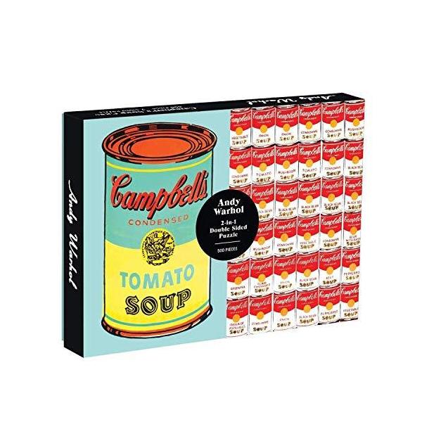 ジグソーパズル 海外製 アメリカ 4205271 Galison Andy Warhol Soup Can 2-Sided 500 Piece Puzzle, 1 EA海外限定品を迅速輸入！5〜15営業日にて発送します。型番：4205271...