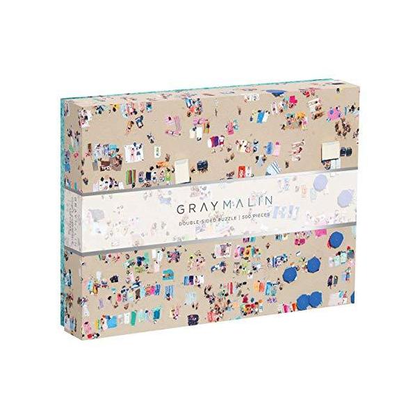 海外ジグソーパズル Galison 両面パズル ザ・ビーチ 500ピース 完成サイズ610x458mm Gray Malin　ジグソーパズル 海外製 アメリカ 9780735357242 Galison Gray Malin 2-Sided...